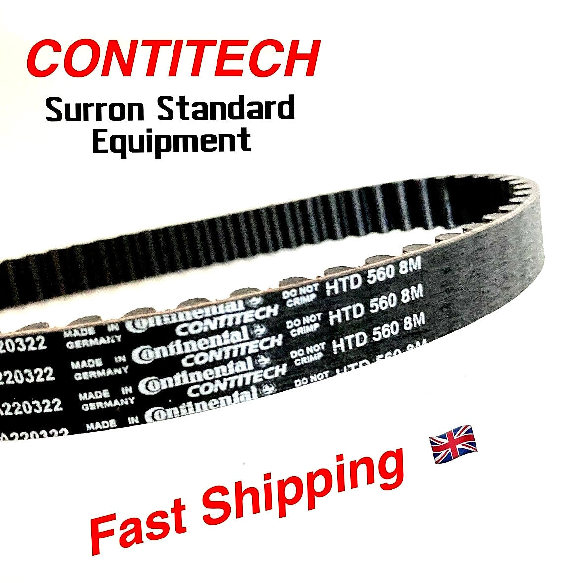 Contitech Drive Belt for Surron Light Bee X (Extra Torque Belt) – SGL Bearings Ltd